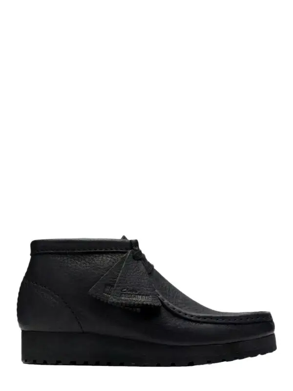 Clarks Wallabee Ankle Boots - Black