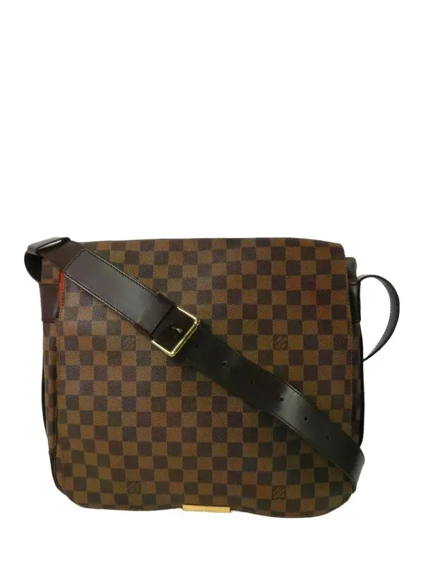 LOUIS VUITTON Damier Canvas Bastille Messenger Bag - Brown