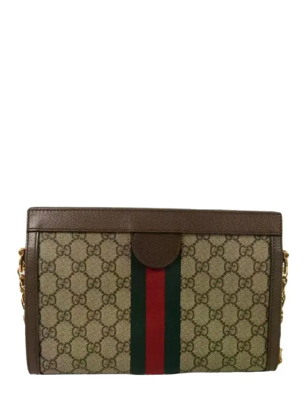 Gucci Ophidia Gg Shoulder Bag - Neutrals