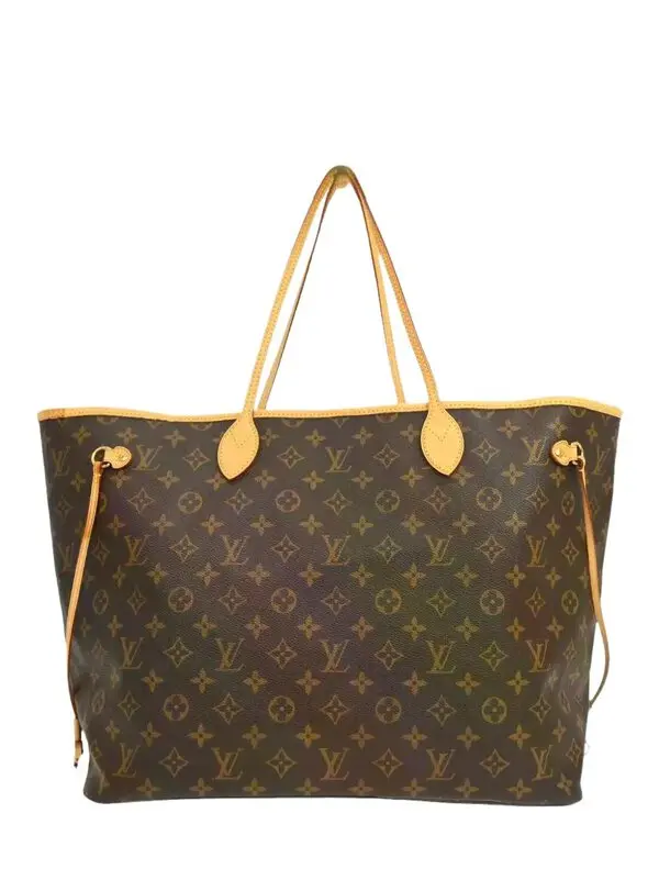 LOUIS VUITTON Gm Neverfull Tote Bag - Brown