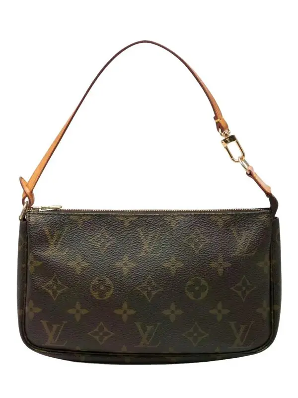 LOUIS VUITTON 2003 Pochette Accessoires Shoulder Bag - Brown