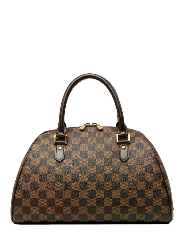 LOUIS VUITTON Damier Ebene Ribera Mm Handbag - Brown