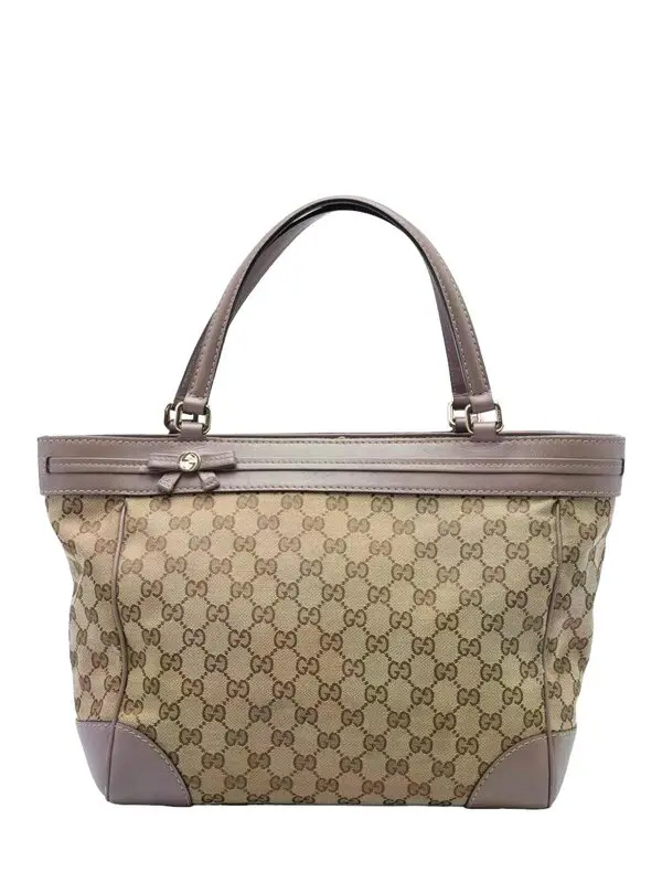 Gucci 2016-2026 Gg Canvas Mayfair Tote Bag - Neutrals