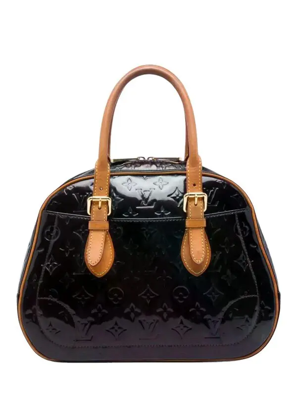 LOUIS VUITTON Monogram Vernis Summit Drive Handbag - Purple