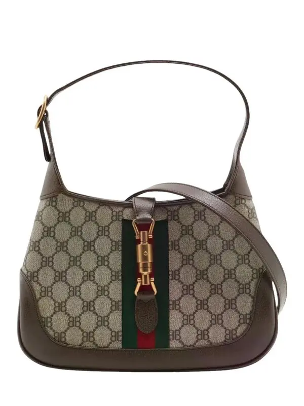 Gucci 2018-2026 Balenciaga The Hacker Project Mini Jackie 1961 Crossbody Bag - Neutrals