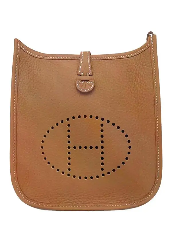 Hermès 2025 Clemence Evelyne 16 Amazone Crossbody Bag - Brown