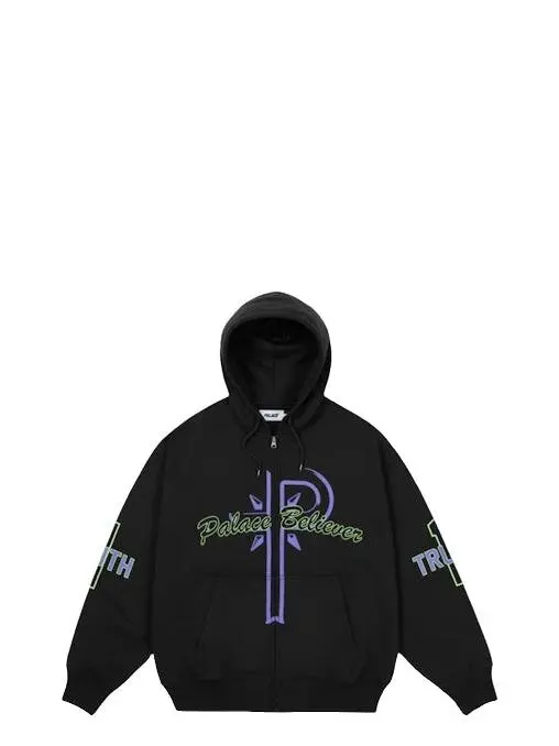 PALACE Believer Zip Hood - Black