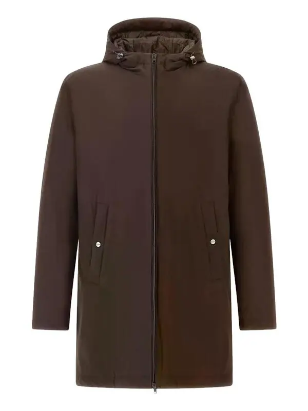 Herno Hooded Parka - Brown