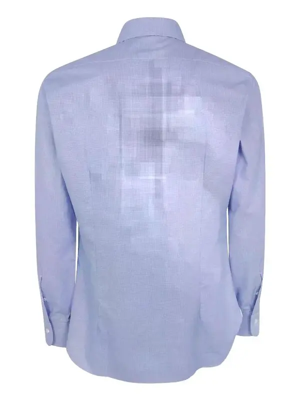 BARBA NAPOLI Cotton Shirt - Blue