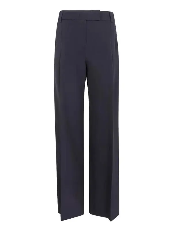 DRHOPE Pleated Tailored Trousers - Black