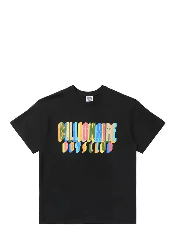 BILLIONAIRE BOYS CLUB Prism Ss Logo-print T-shirt - Black