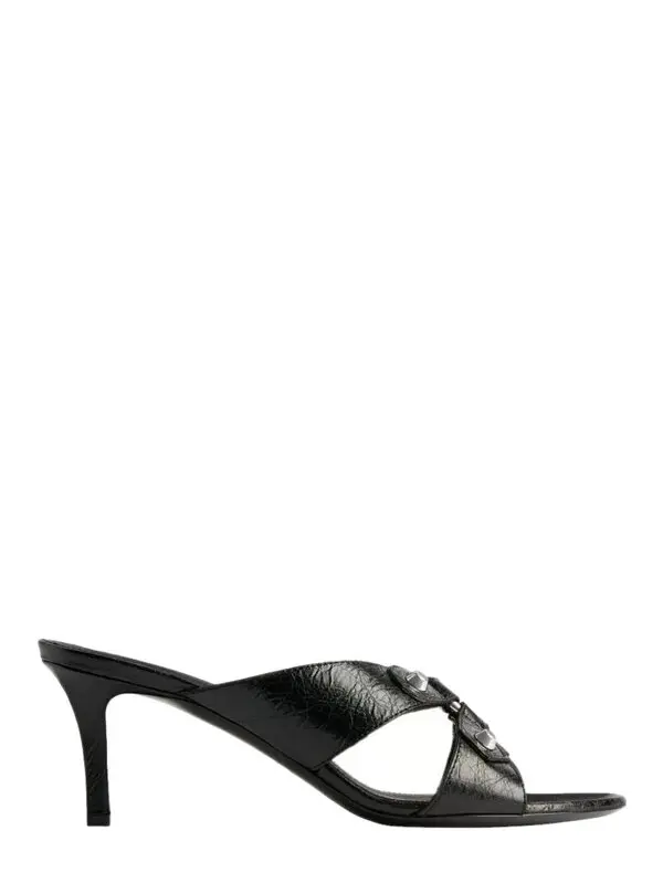 Balenciaga City Sandals - Black