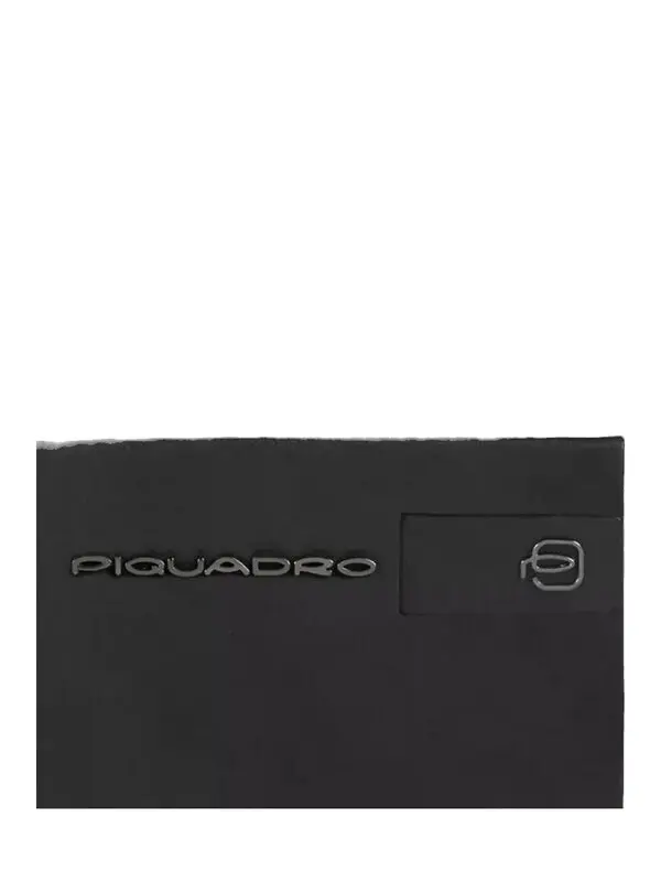 PIQUADRO Belt Bag With Logo Plaque - Black