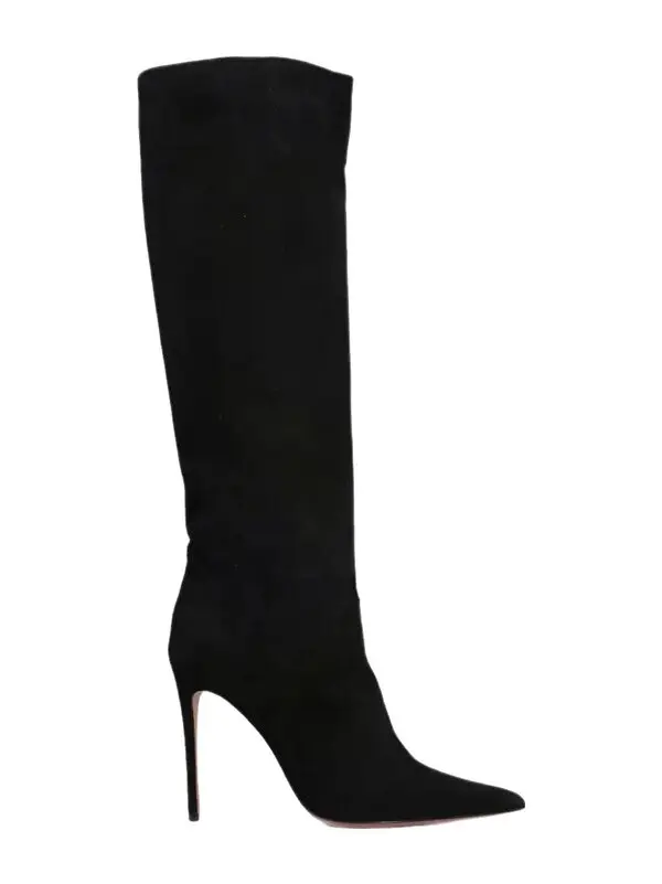 CASTAGNA Smirne Pointed-toe Stiletto-heel Boots - Black
