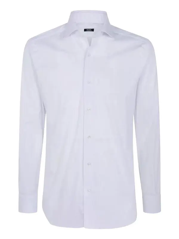 BARBA NAPOLI Long-sleeve Shirt - White