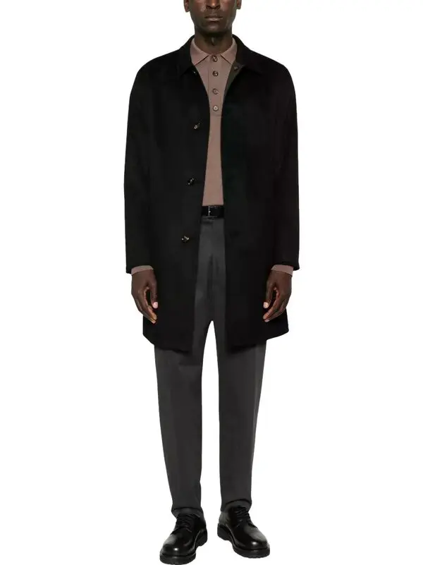 Eleventy Pleated Trousers - Black