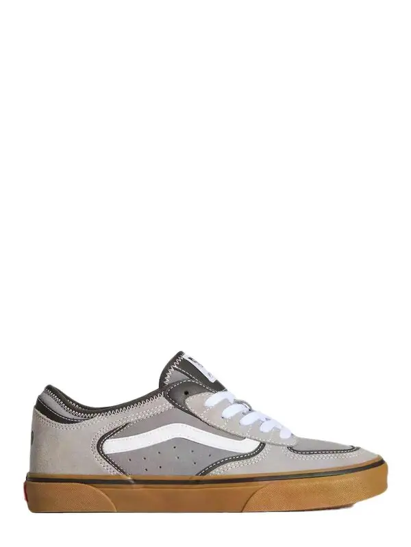 VANS Rowley Classic Suede Lace Up Sneakers - Grey