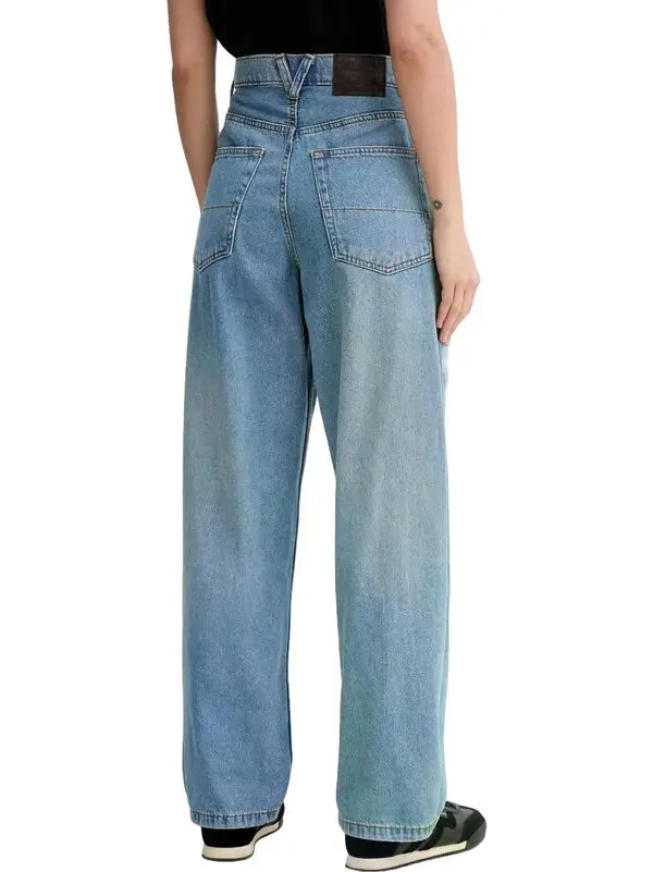 VANS Cinched Check-5 Baggy Trousers - Blue