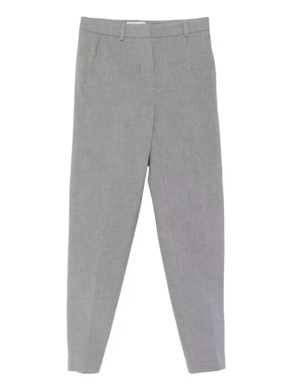 Peserico Tailored Trousers With Belt Loops - Grey