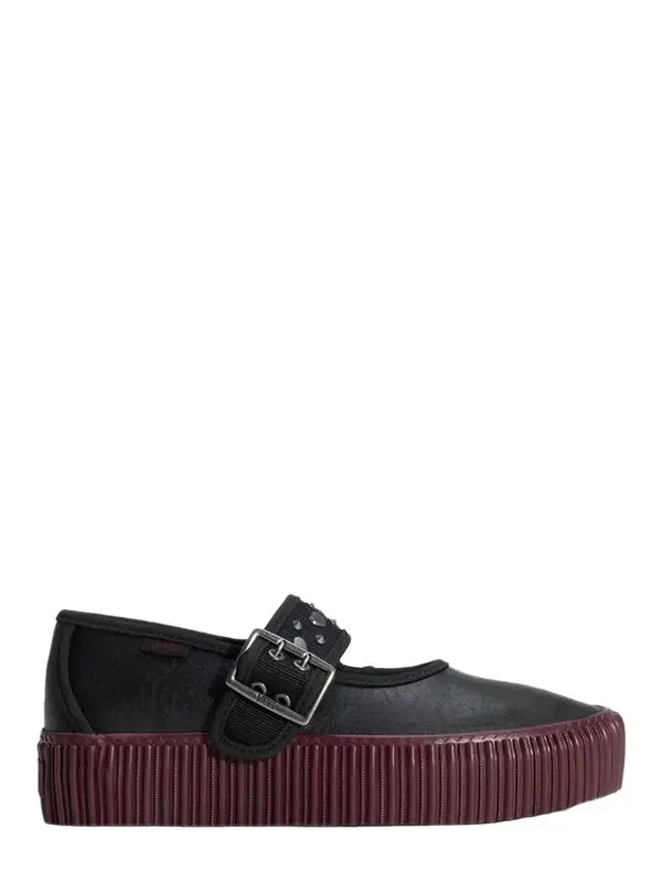 VANS Mary Jane Creeper Platform Shoes - Black