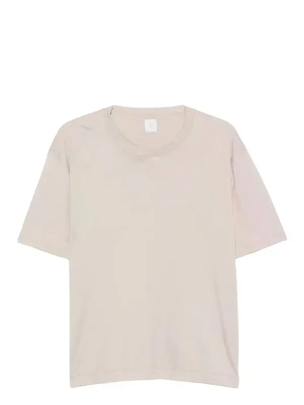 Eleventy Crew-neck Short-sleeve T-shirt - Neutrals