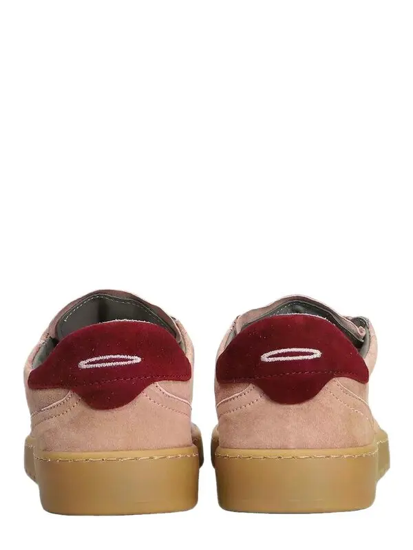 PIUMHA STUDIO Suede Round-toe Sneakers - Pink