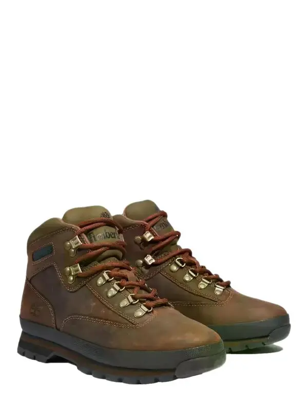 Timberland Euro Hiker Leather Boots - Brown