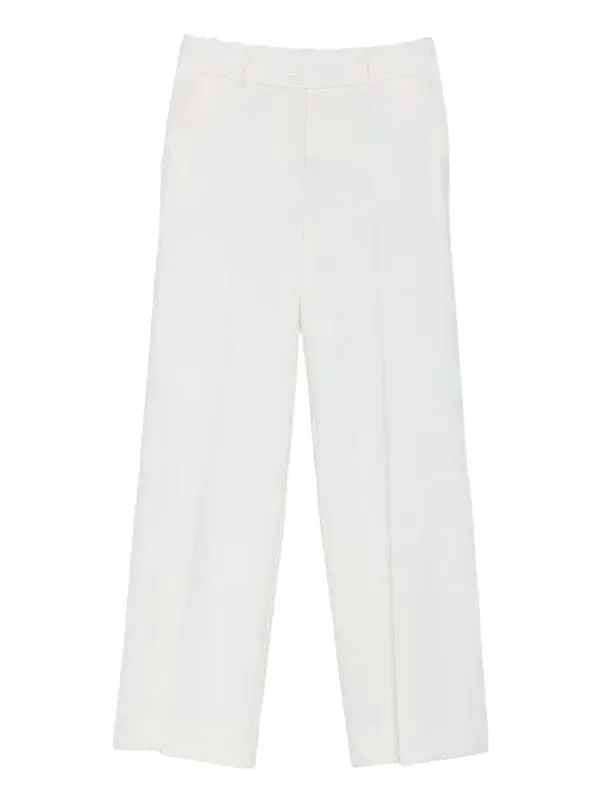 P.a.r.o.s.h Tailored Wide-leg Trousers - Neutrals