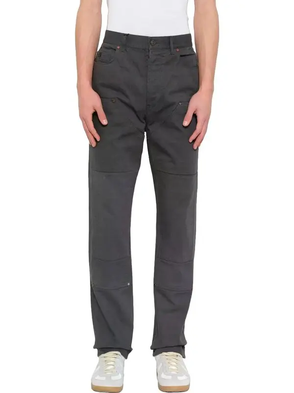 LANVIN Panelled Cargo Patch Pants - Grey