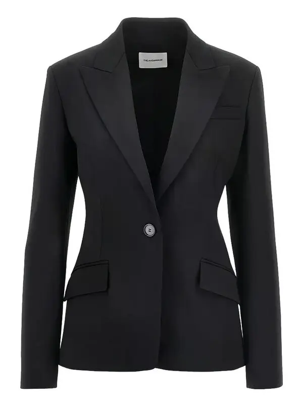 Andamane Bia Single-breasted Blazer - Black