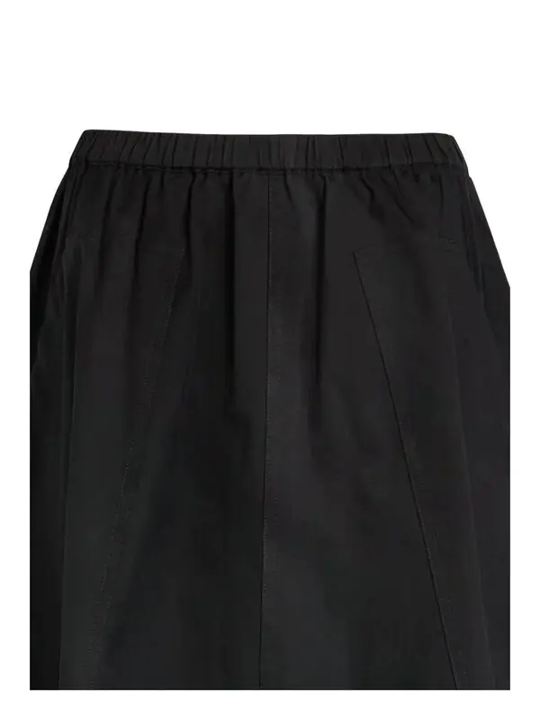 Vince Elasticated Waist Maxi Skirt - Black