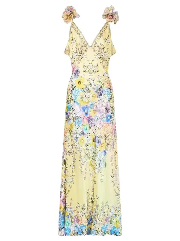 Camilla Maxi Dress - Yellow