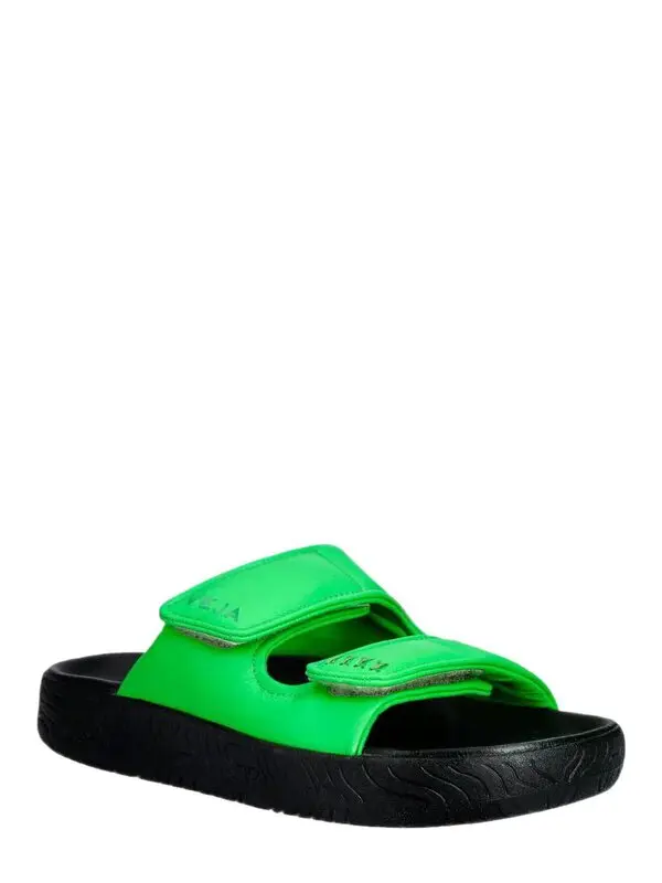 VEJA Etna Bold Leather Sandals - Green