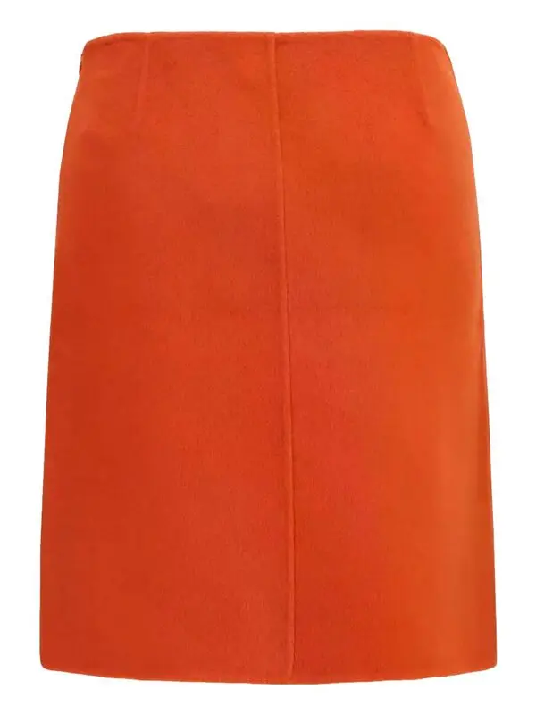P.a.r.o.s.h Wool Mini Skirt - Orange