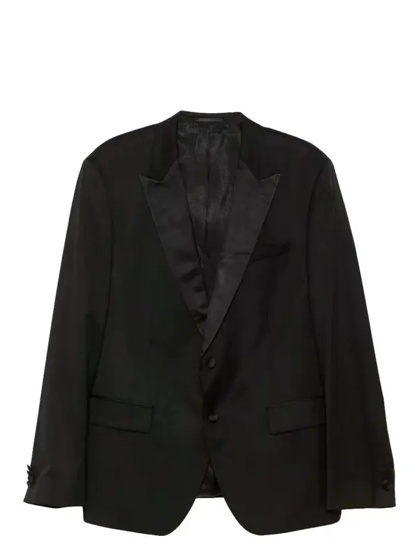 BOSS Halwod Peak-lapel Dinner Jacket - Black