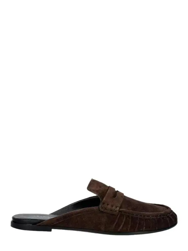 VAGABOND SHOEMAKERS Suede Mules - Brown