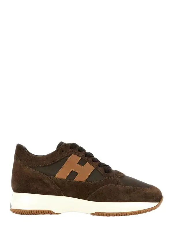Hogan Interactive Sneakers - Brown