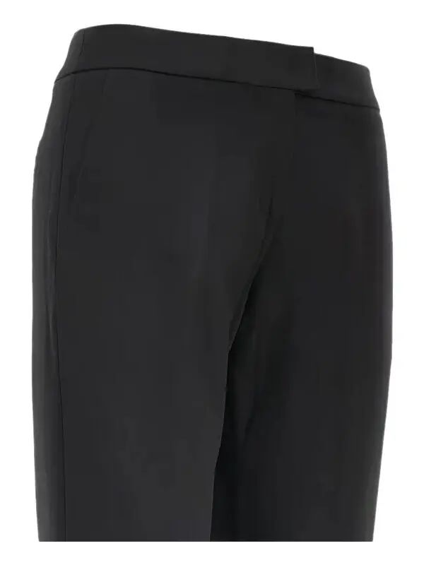 Andamane Tailored Straight-leg Trousers - Black