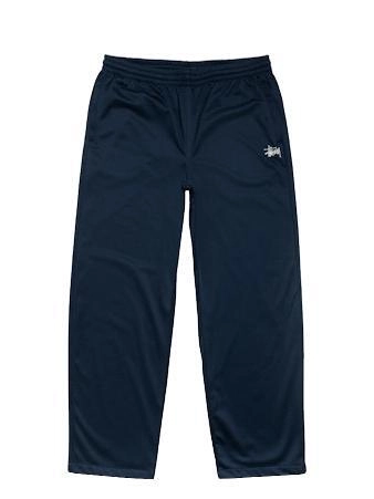 StÜssy Mesh Track Pant - Navy Blue