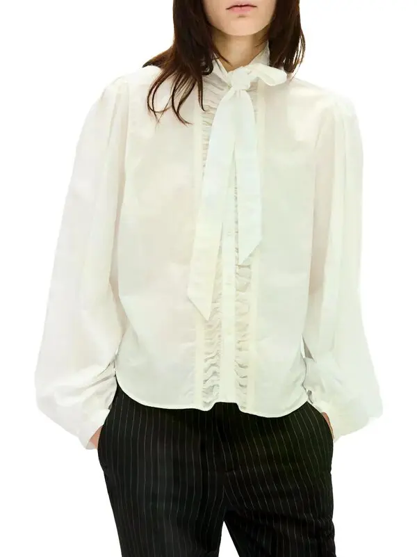 ANN DEMEULEMEESTER Carina Shirt - White