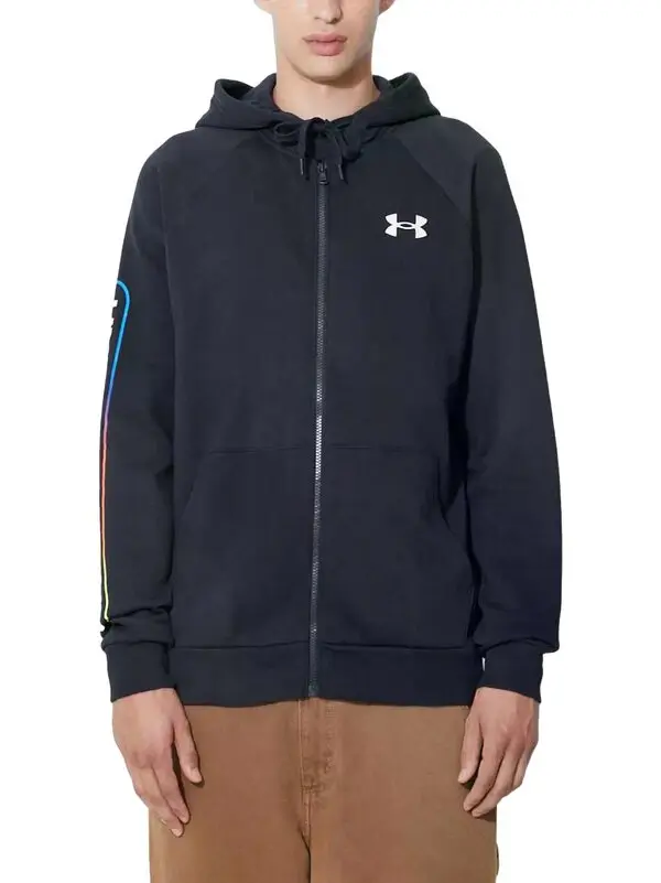 Under Armour Zip Logo Hoodie - Black