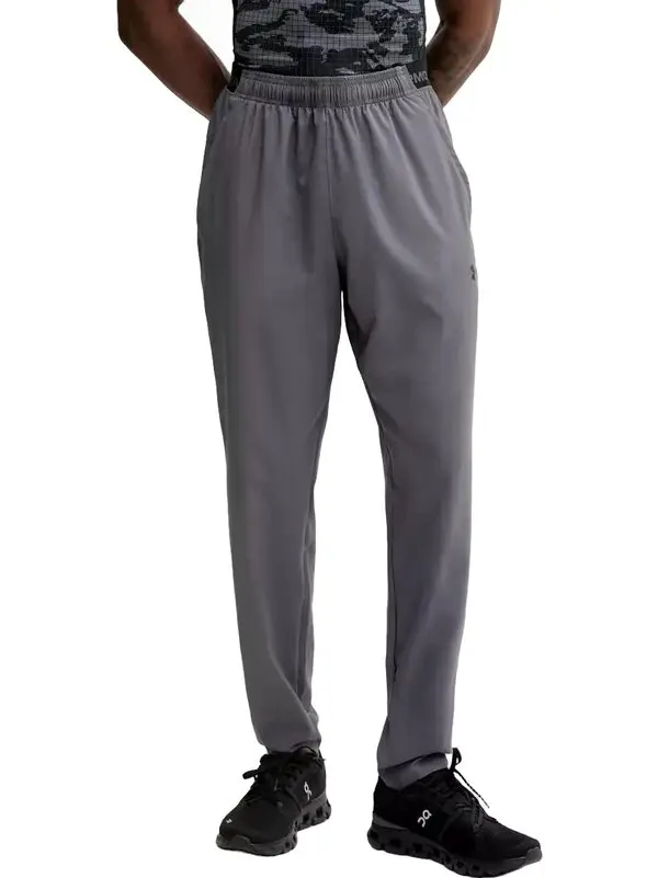 Under Armour Vanish Training Logo-print Elasticated-waist Track Pants - Grey