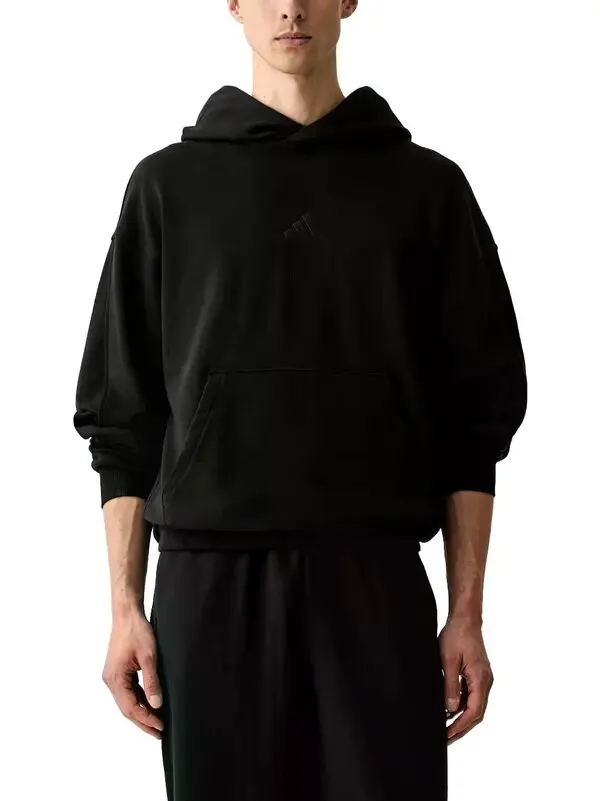 Adidas Kit Small-logo Hoodie - Black