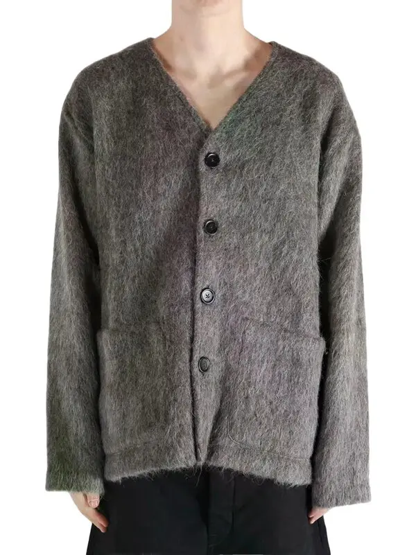 Our Legacy Buttoned Pocket Cardigan - Grey