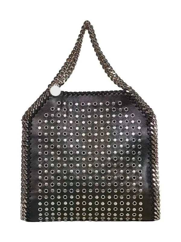 Stella McCartney Falabella Studded Shoulder Bag - Black