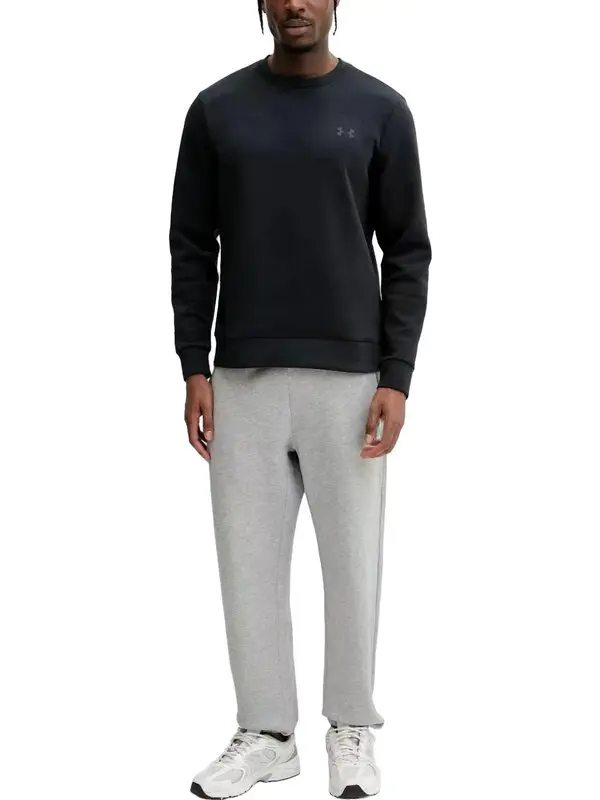 Under Armour Unstoppable Fleece Logo-print Sweater - Black
