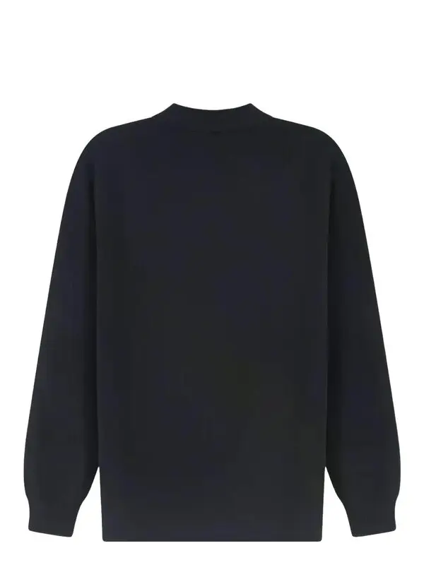 Aspesi Button-down Polo-collar Cardigan - Black