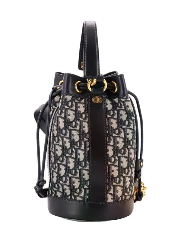 Dior Oblique Canvas Small Backpack - Blue