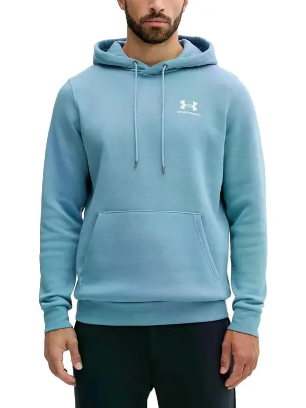 Under Armour Logo Embroidered Drawstring Hoodie - Blue