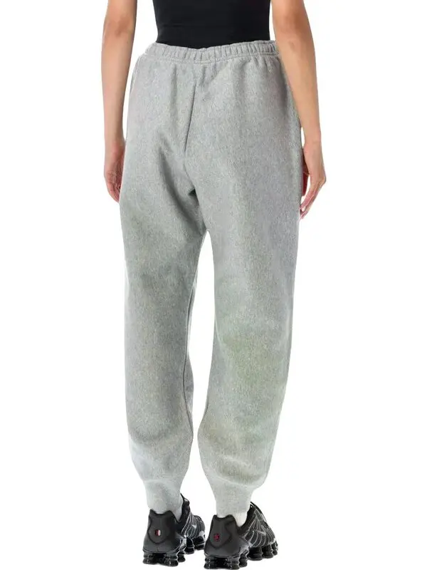 Nike Logo Embroidered Track Pants - Grey